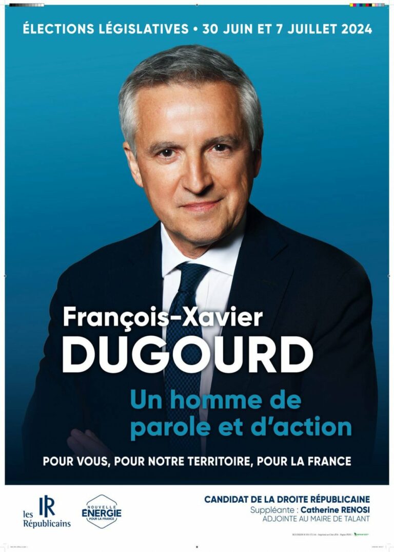 François-Xavier Dugourd se lance dans la course pour les législatives ...